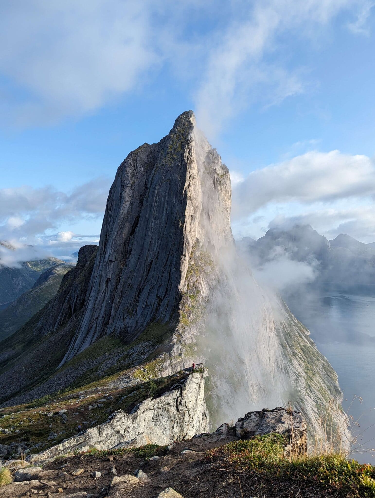 The Most Beautiful Hike in Norway: Hesten Hike Overlooking Segla ...